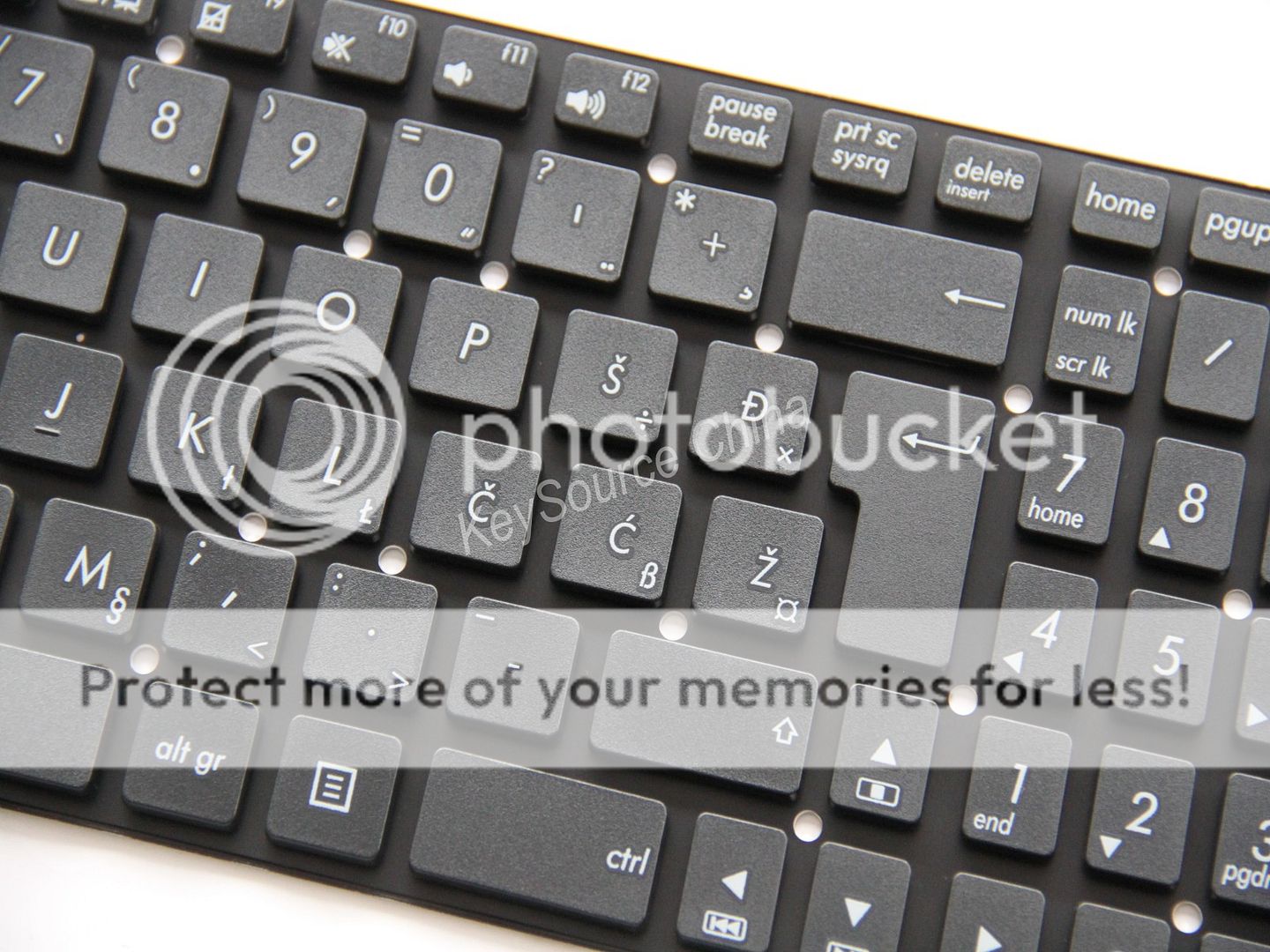 HR Tipkovnica Slovenian Croatian Keyboard for Asus A75VJ A75VM K75VM ...