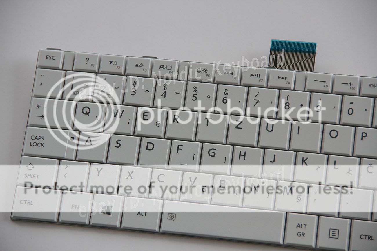 HR Bosnian Serbian Slovenian Croatian Keyboard for Toshiba C850 C850D ...