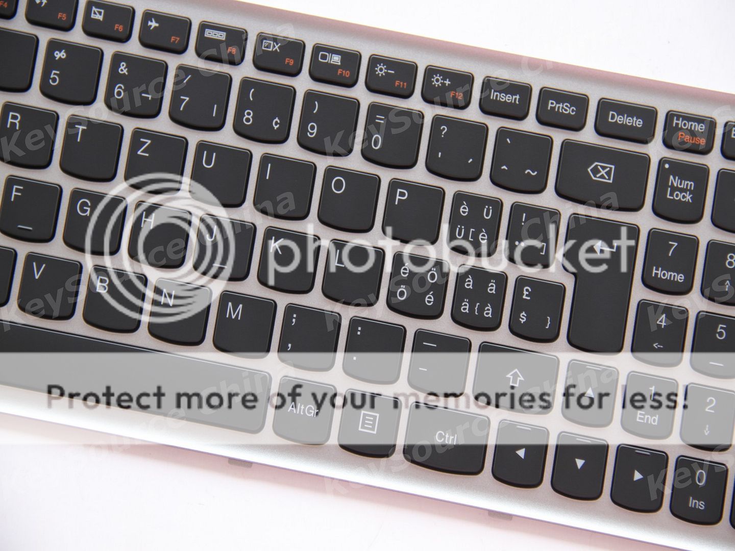Backlit (CH) Tastatur Swiss German Keyboard for Lenovo IdeaPad U510 ...