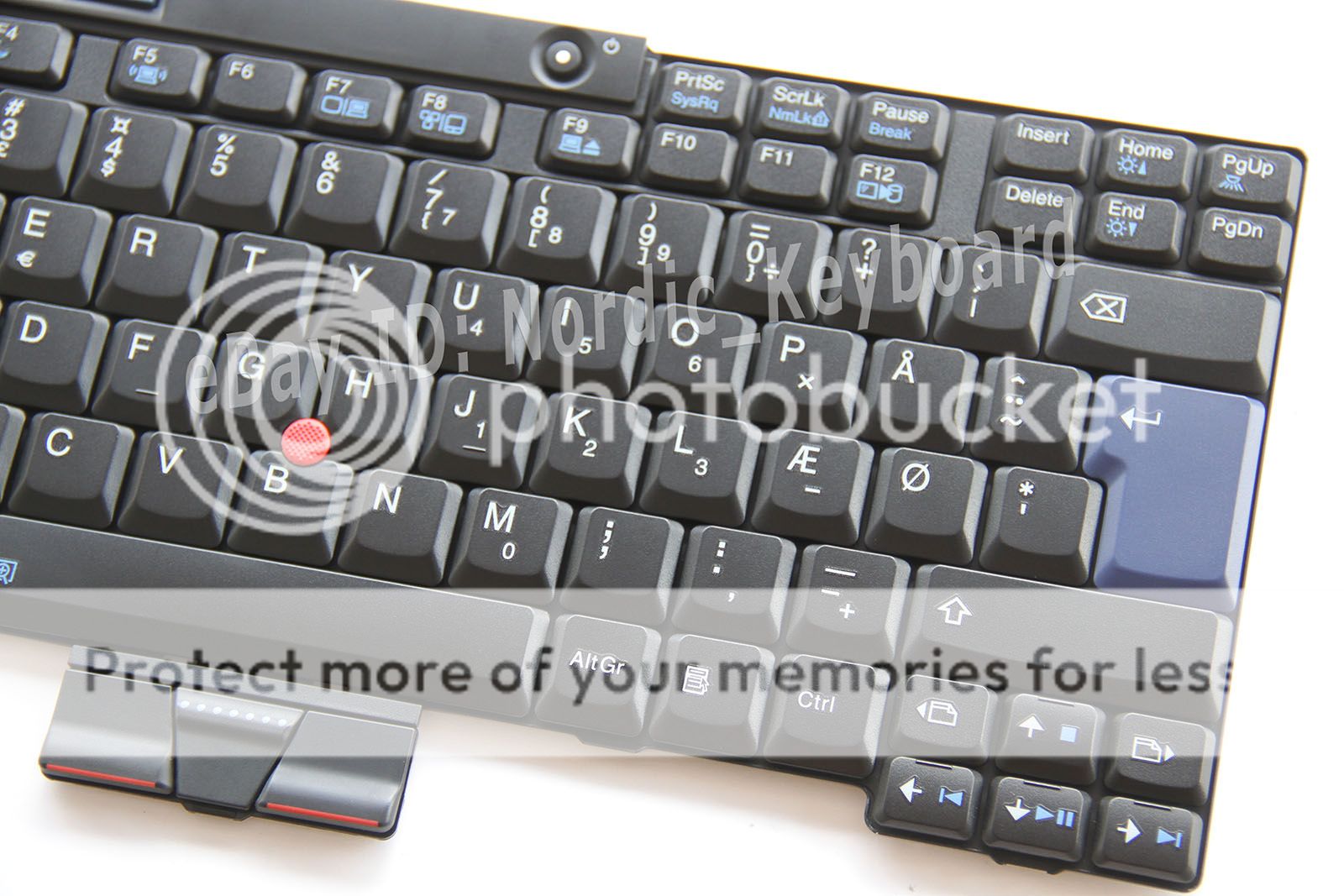 Dansk Danish Norwegian Keyboard for Lenovo Thinkpad X200 X200s X200si ...