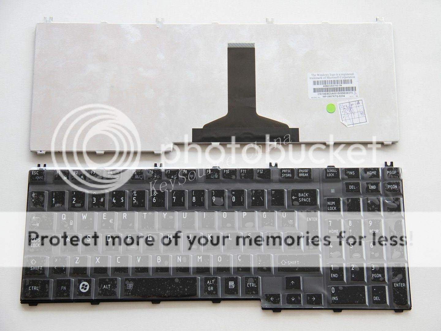 Turkish Keyboard Klavye for Toshiba P300 P305 X300 X305 L350 L500 L305 ...