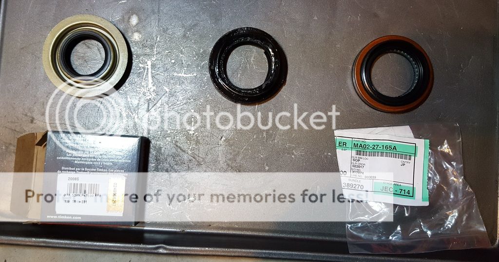 Torsen diff pinion seal part # - MX-5 Miata Forum